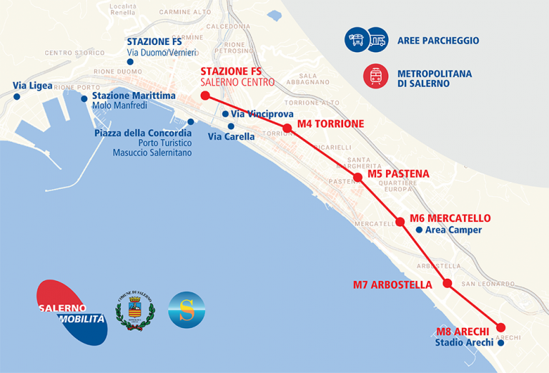 Metropolitana di Salerno – Salerno Mobilità Spa